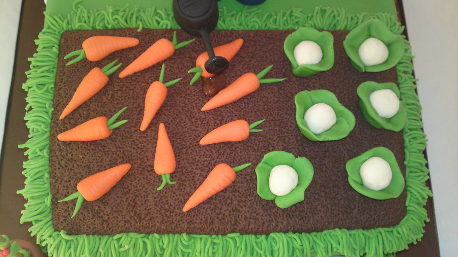 Vegetable Patch - CakeCentral.com
