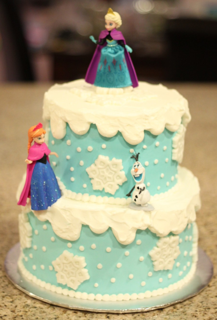 Frozen Cake - CakeCentral.com