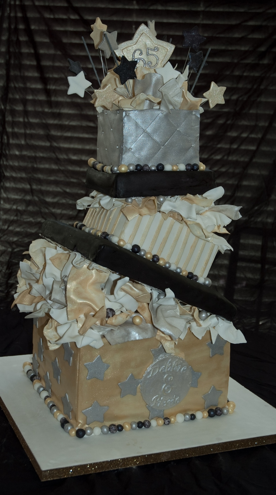 Stacked Gift Boxes - CakeCentral.com