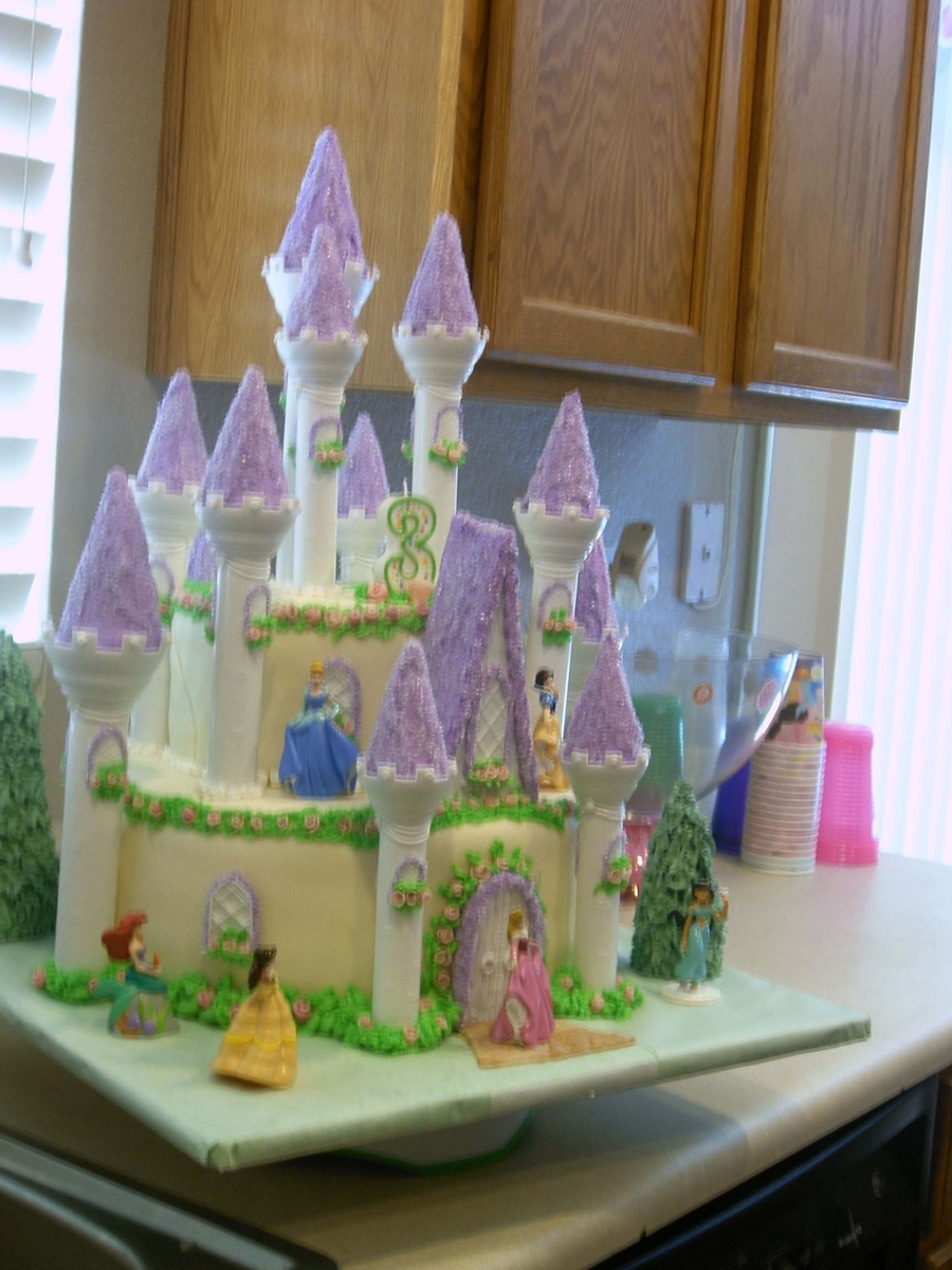Princess Castle Cake! - CakeCentral.com