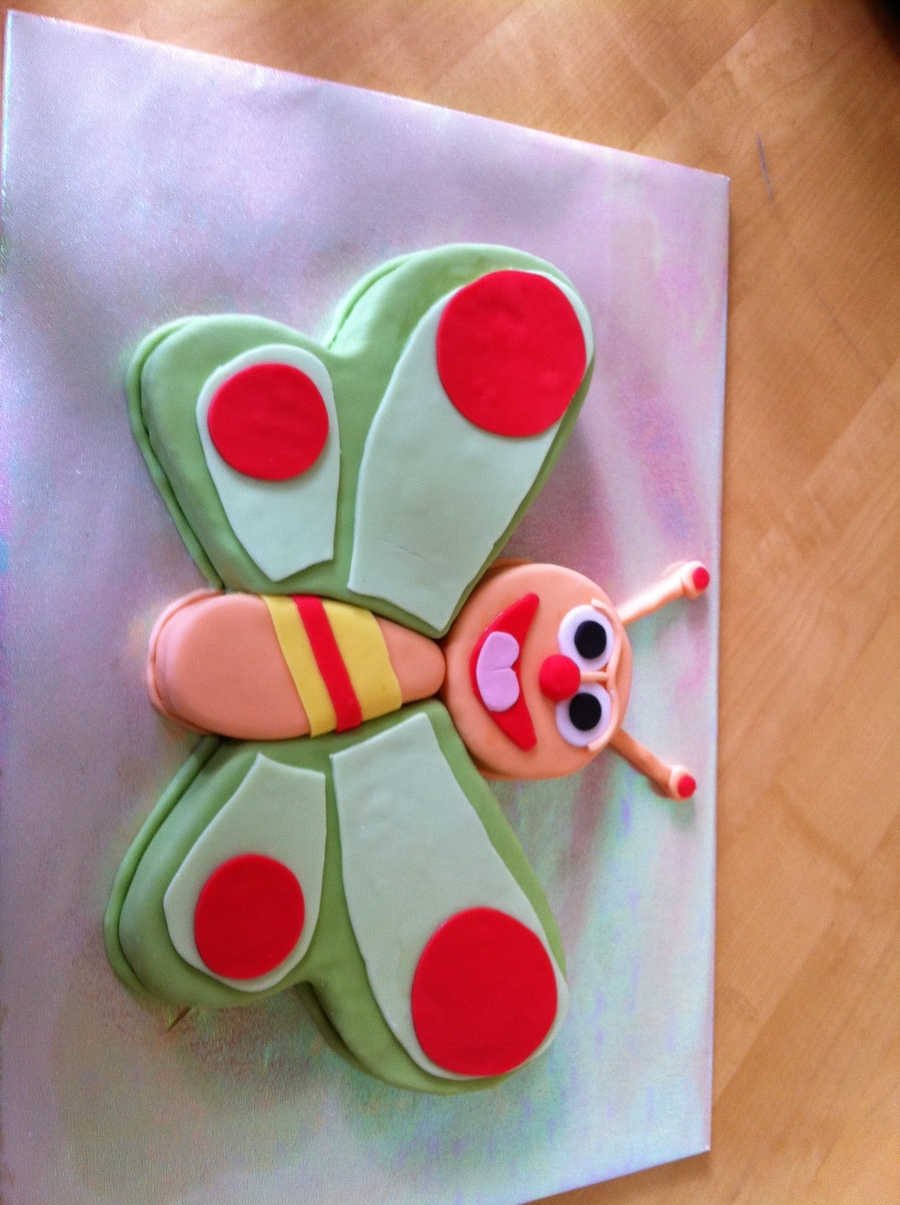 Baby Tv Butterfly CakeCentral baby-tv-butterfly-cakecentral