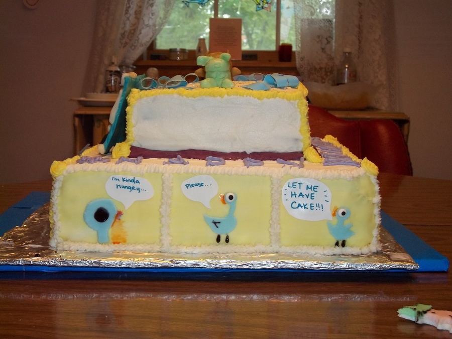 Birthday Cake Inspired By Works Of Mo Willems - CakeCentral.com