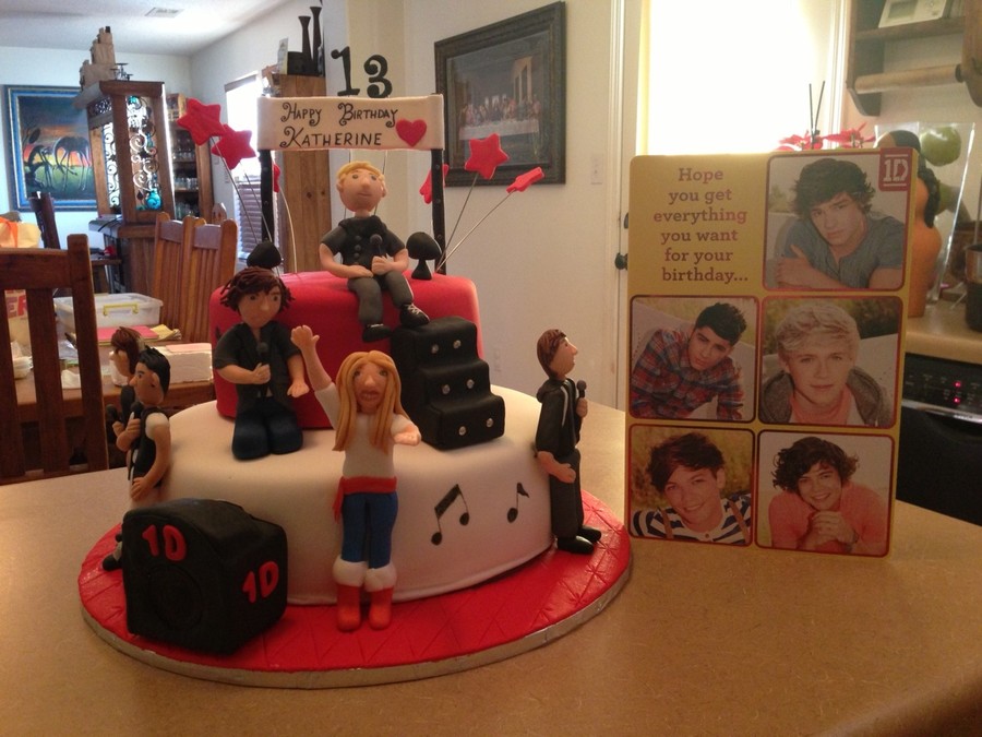 One Direction Cake - CakeCentral.com