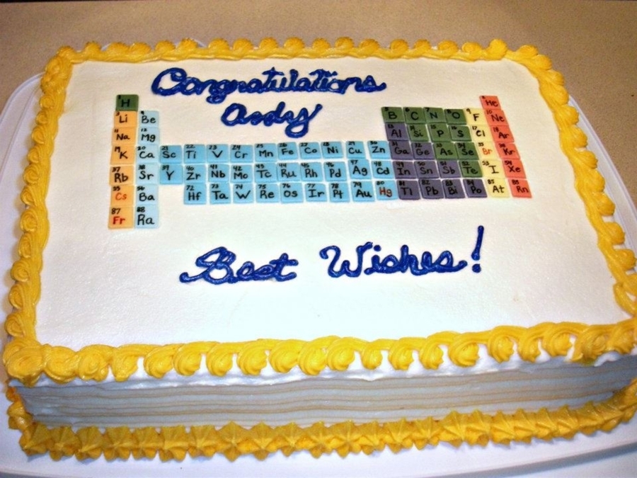 Periodic Table - CakeCentral.com