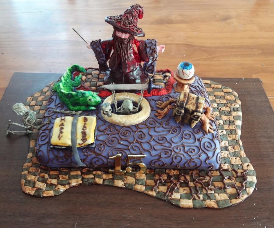 Merlin Cake - CakeCentral.com