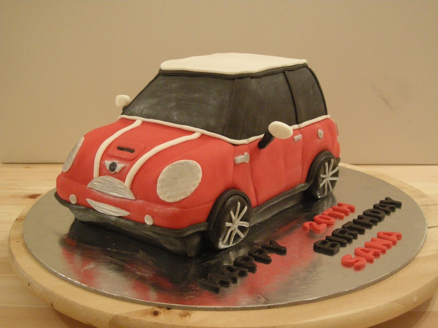 Mini Cooper - CakeCentral.com