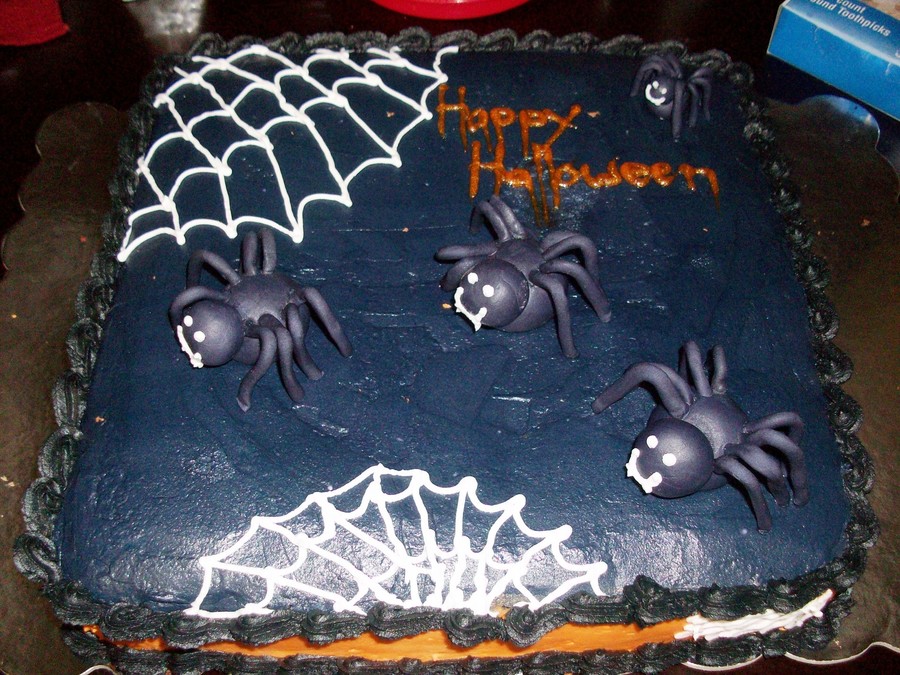 Spiders! - CakeCentral.com