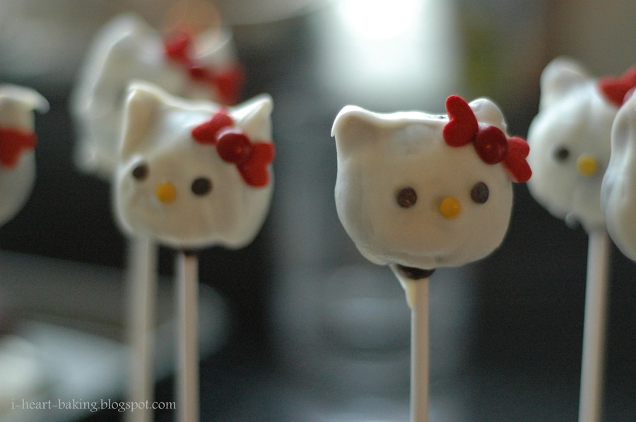 Hello Kitty Cake Pops - CakeCentral.com