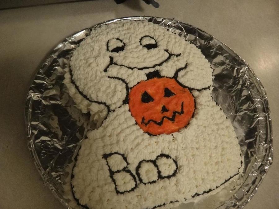 Ghost Cake - CakeCentral.com