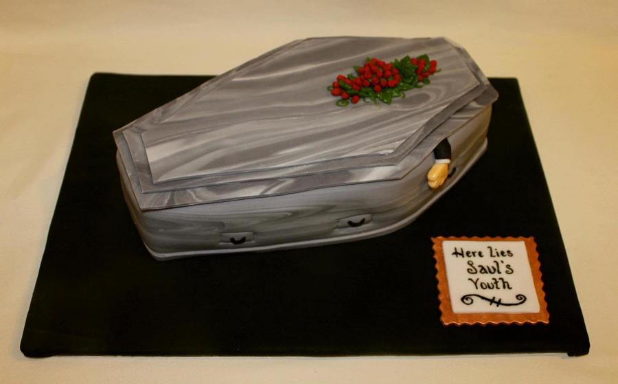 Coffin Cake - CakeCentral.com