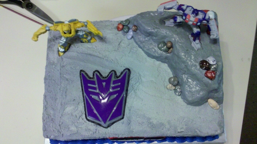 Transformers Cake - CakeCentral.com