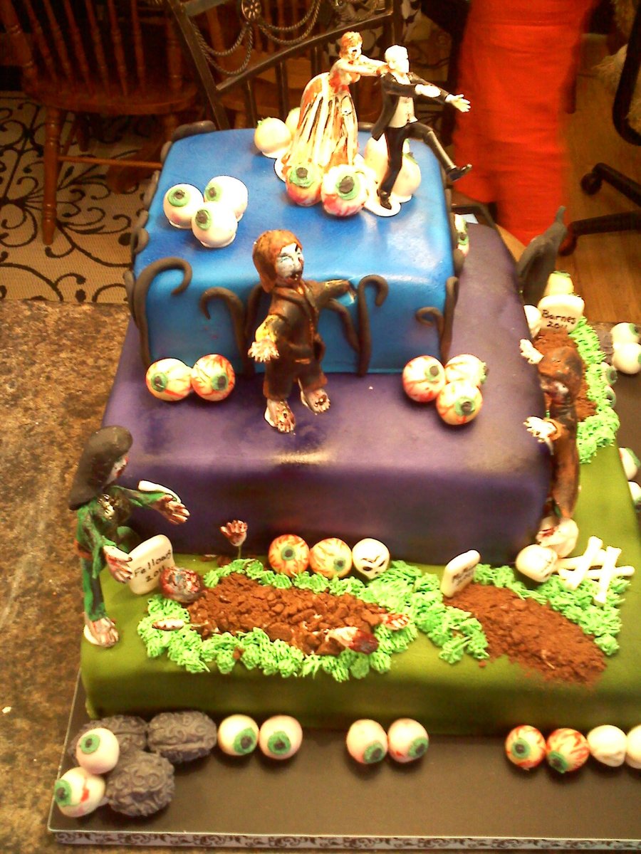 Zombie Cake - CakeCentral.com