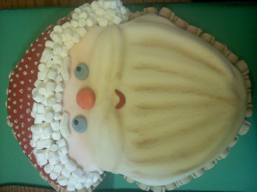 Santa Face - CakeCentral.com