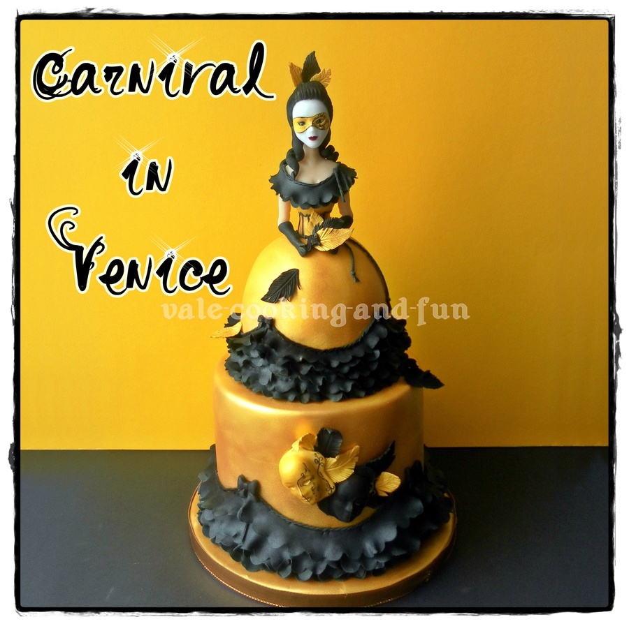 Cake "carnival In Venice" - CakeCentral.com