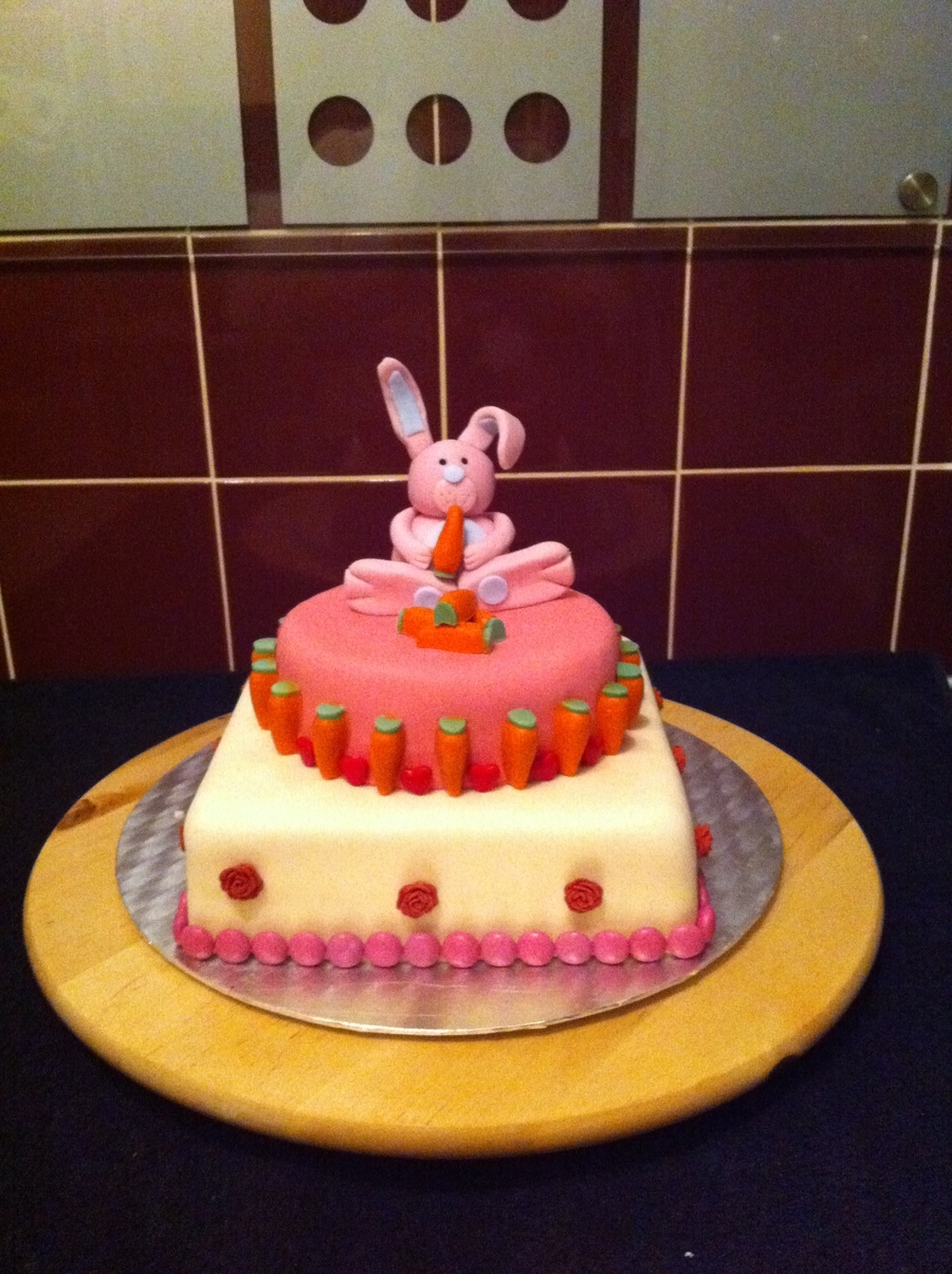 Easter Bunny Cake - CakeCentral.com