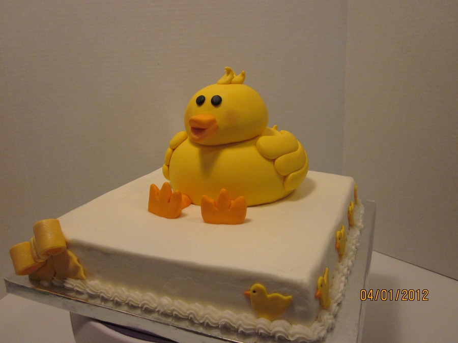 Baby Chick - CakeCentral.com