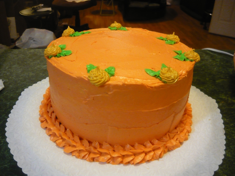 Fall Cake - Pumpkin Patch The Beginning - CakeCentral.com