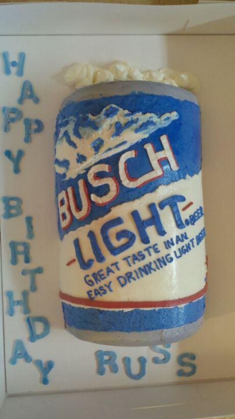 Busch Light Cake - CakeCentral.com