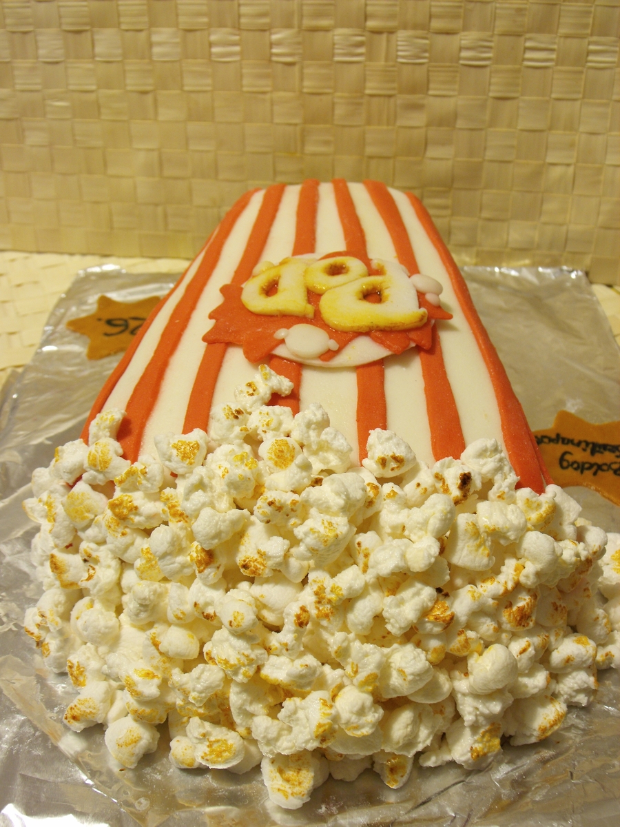Popcorn Cake - CakeCentral.com