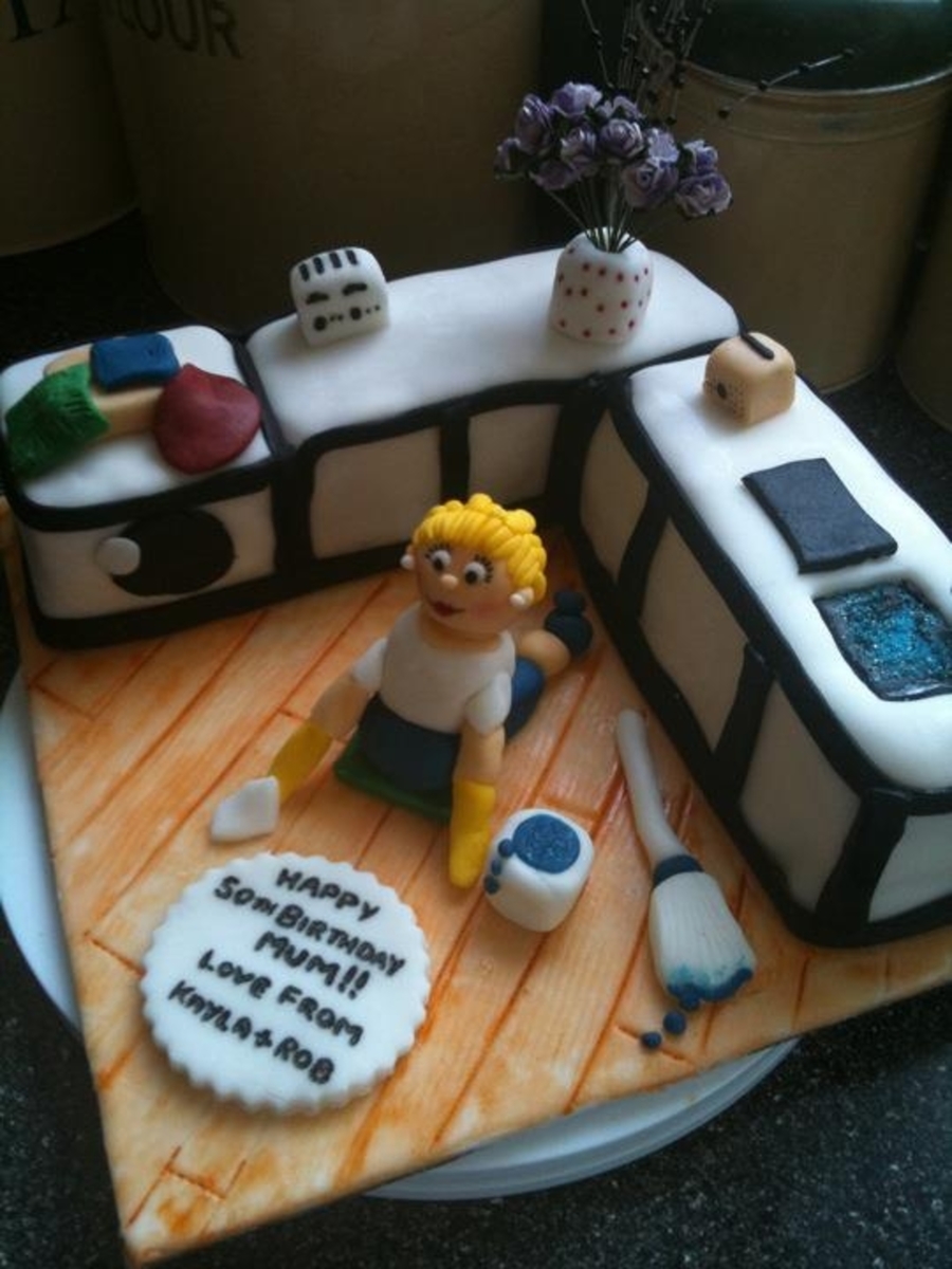 Kitchen Cleaning Cake - CakeCentral.com