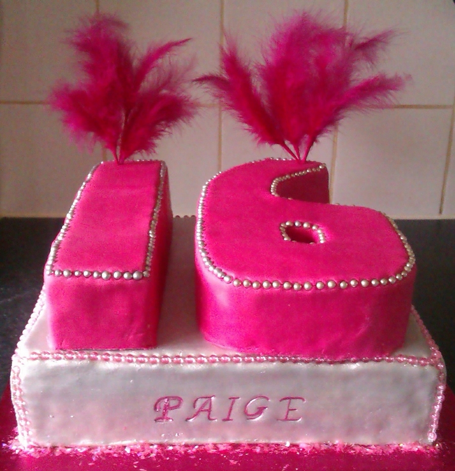 16Th Cake - CakeCentral.com