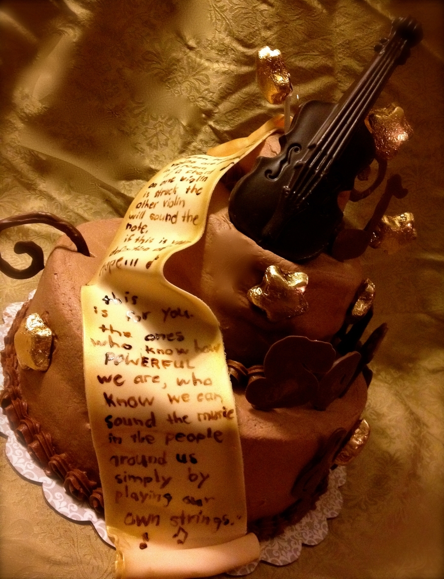 Violin - CakeCentral.com