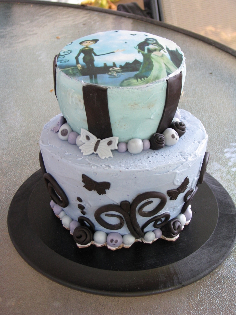 Corpse Bride Cake - CakeCentral.com