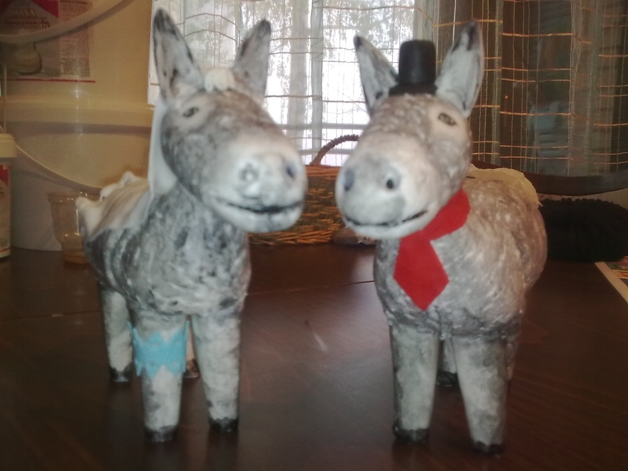Wedding Donkeys - CakeCentral.com