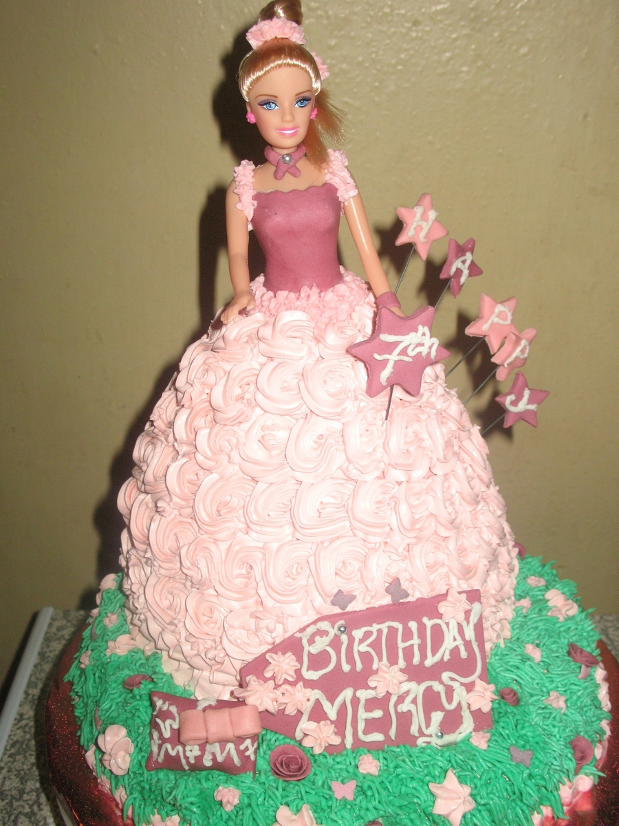 Doll Cake - CakeCentral.com