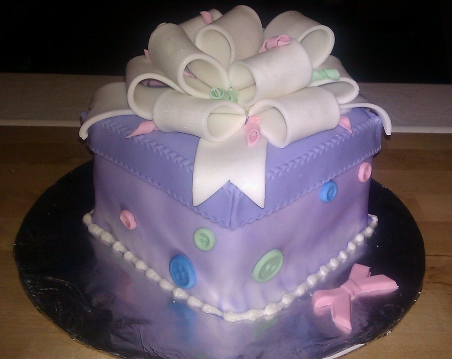 Fondant Class Cake 3 - CakeCentral.com