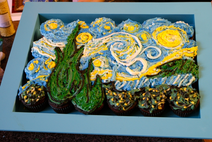 Starry Starry Night - CakeCentral.com