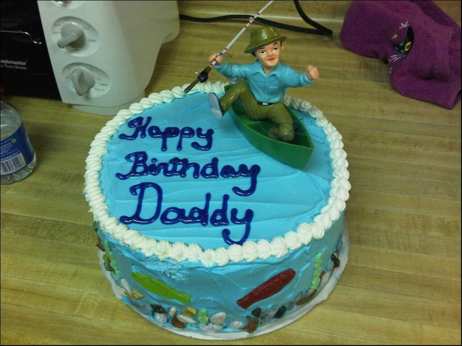 Fishing Cake - CakeCentral.com