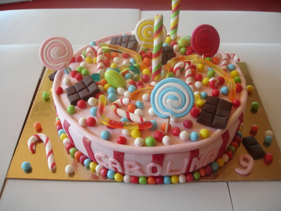 Candy Cake Ii - CakeCentral.com