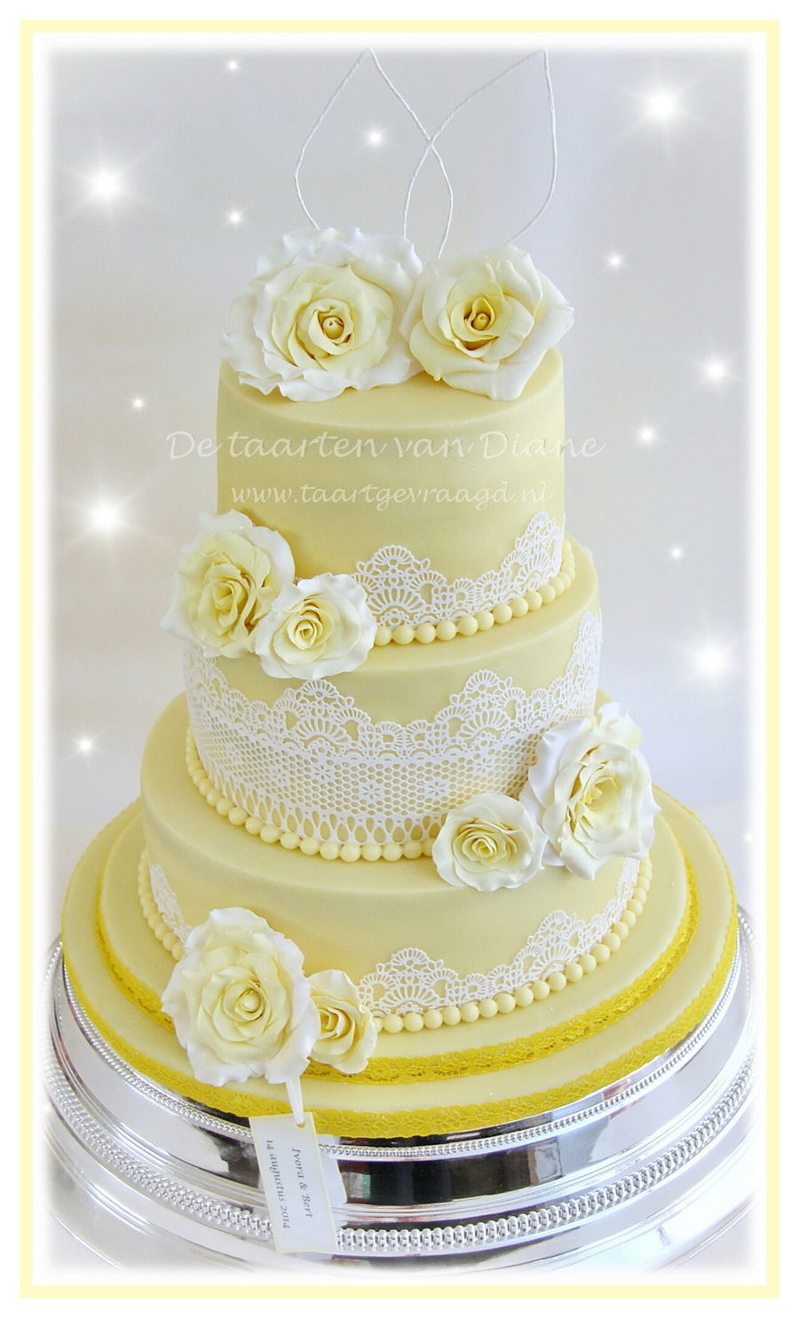 Yellow Rose - CakeCentral.com