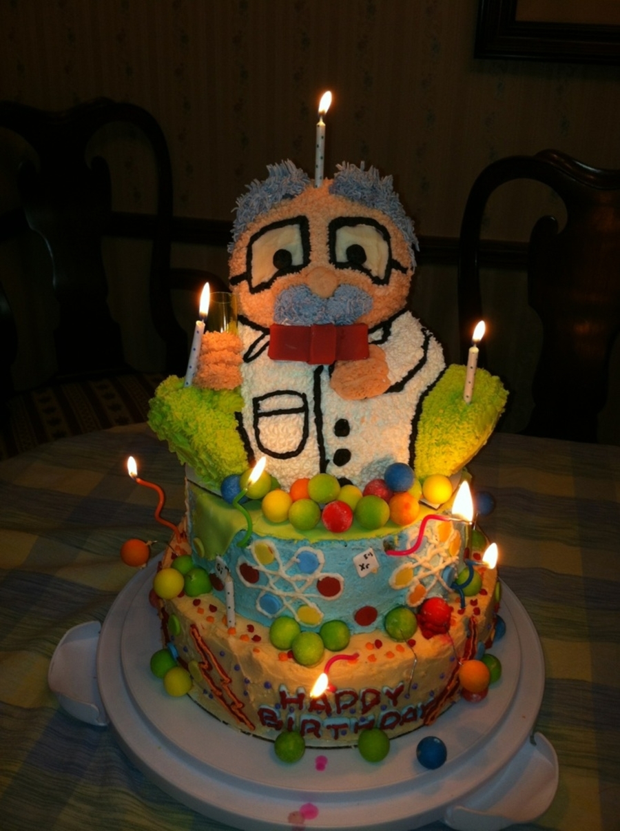 Mad Scientist Cake - CakeCentral.com