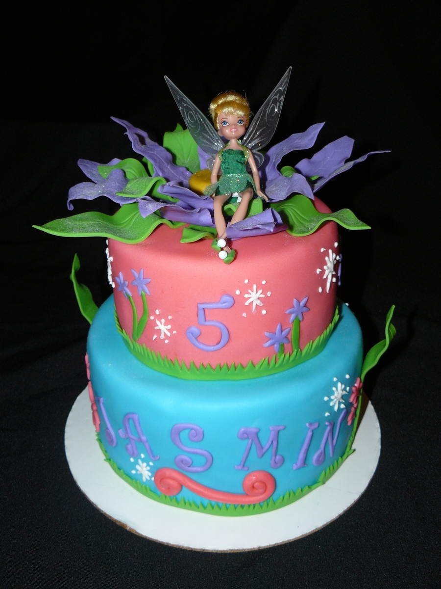 Jasmin's Tinkerbell - CakeCentral.com