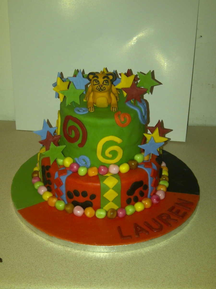 Simba Lion King Theme - CakeCentral.com