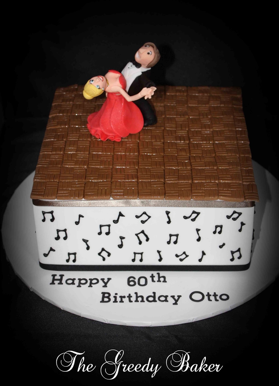 Ballroom Dancing Cake - CakeCentral.com
