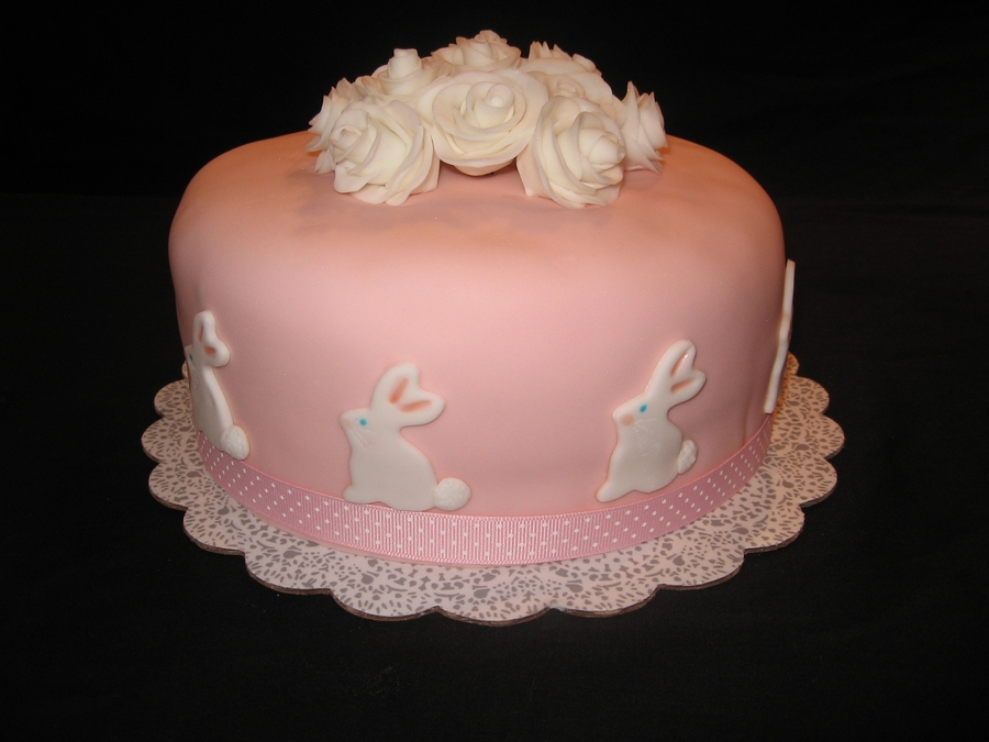 Easter Bunny Cake - CakeCentral.com
