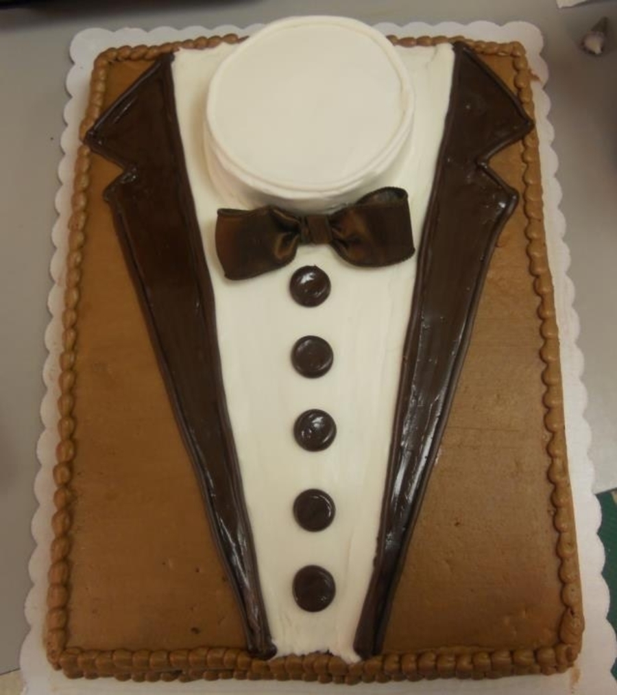 Tux Cake - CakeCentral.com