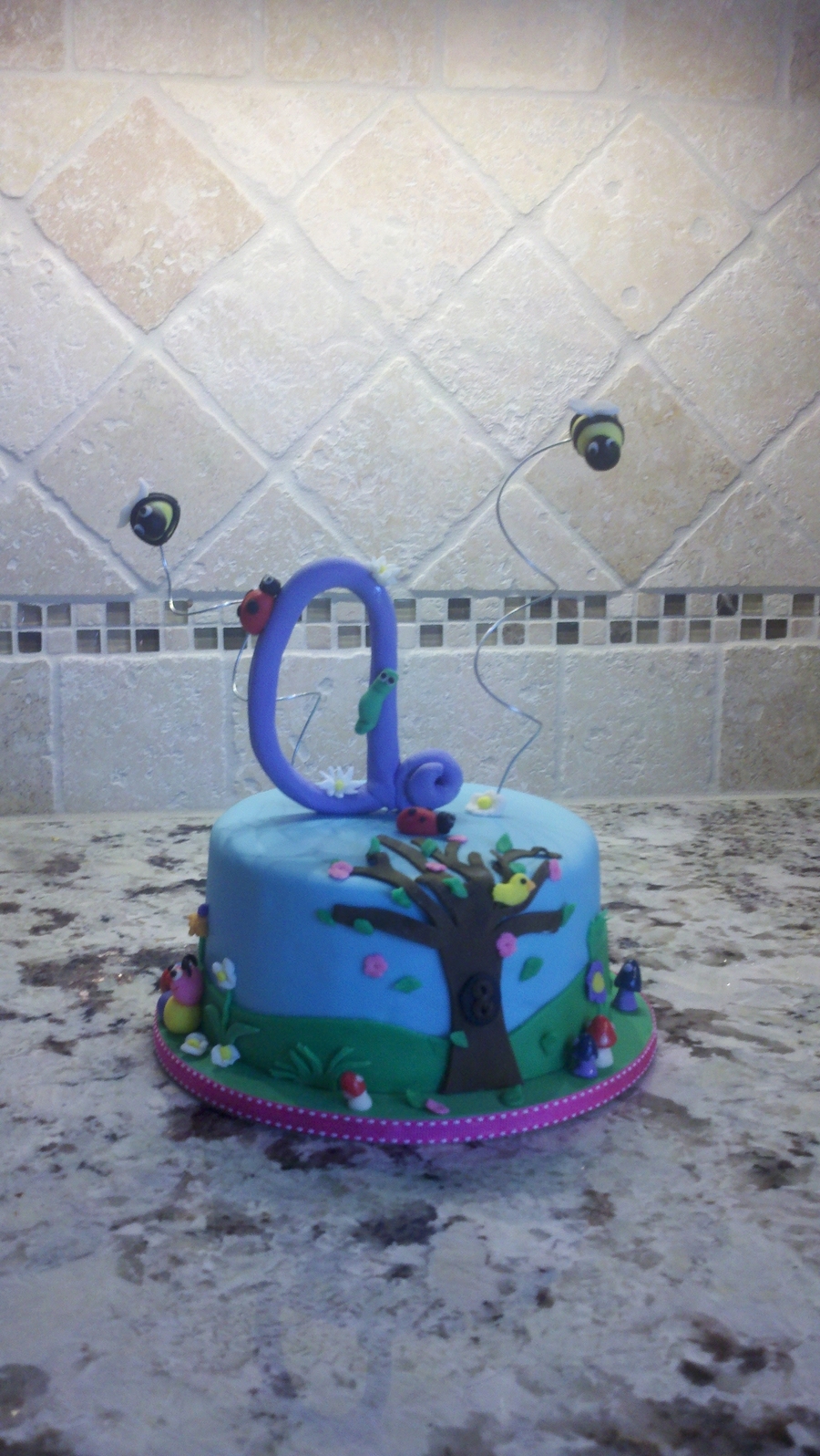 Nature's Girl Birthday Cake - CakeCentral.com