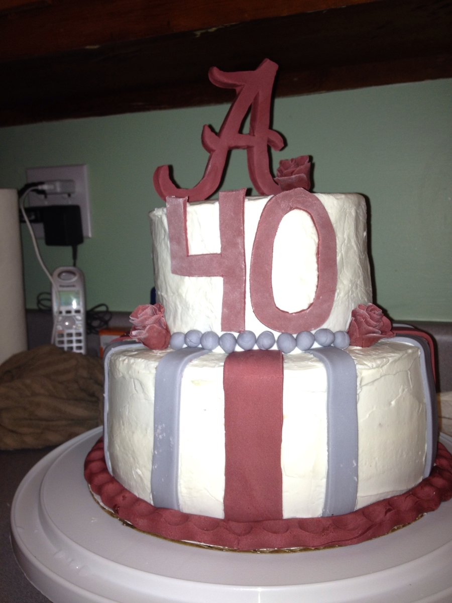 40Th Anniversary - CakeCentral.com