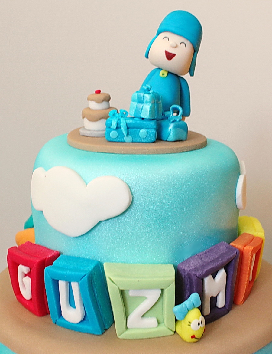Pocoyo Cake - CakeCentral.com