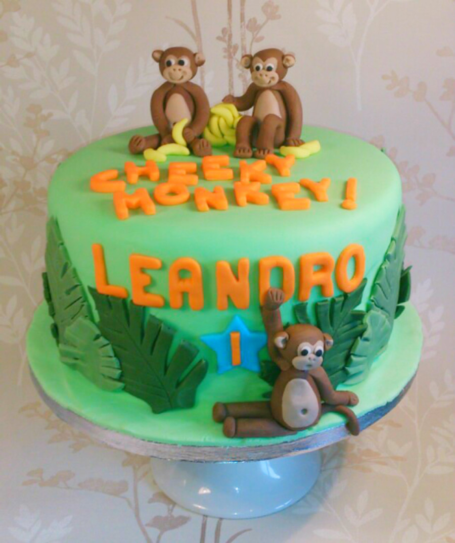 Cheeky Monkey Cake - CakeCentral.com