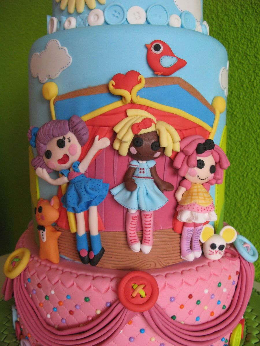 Lalaloopsy Cake - CakeCentral.com