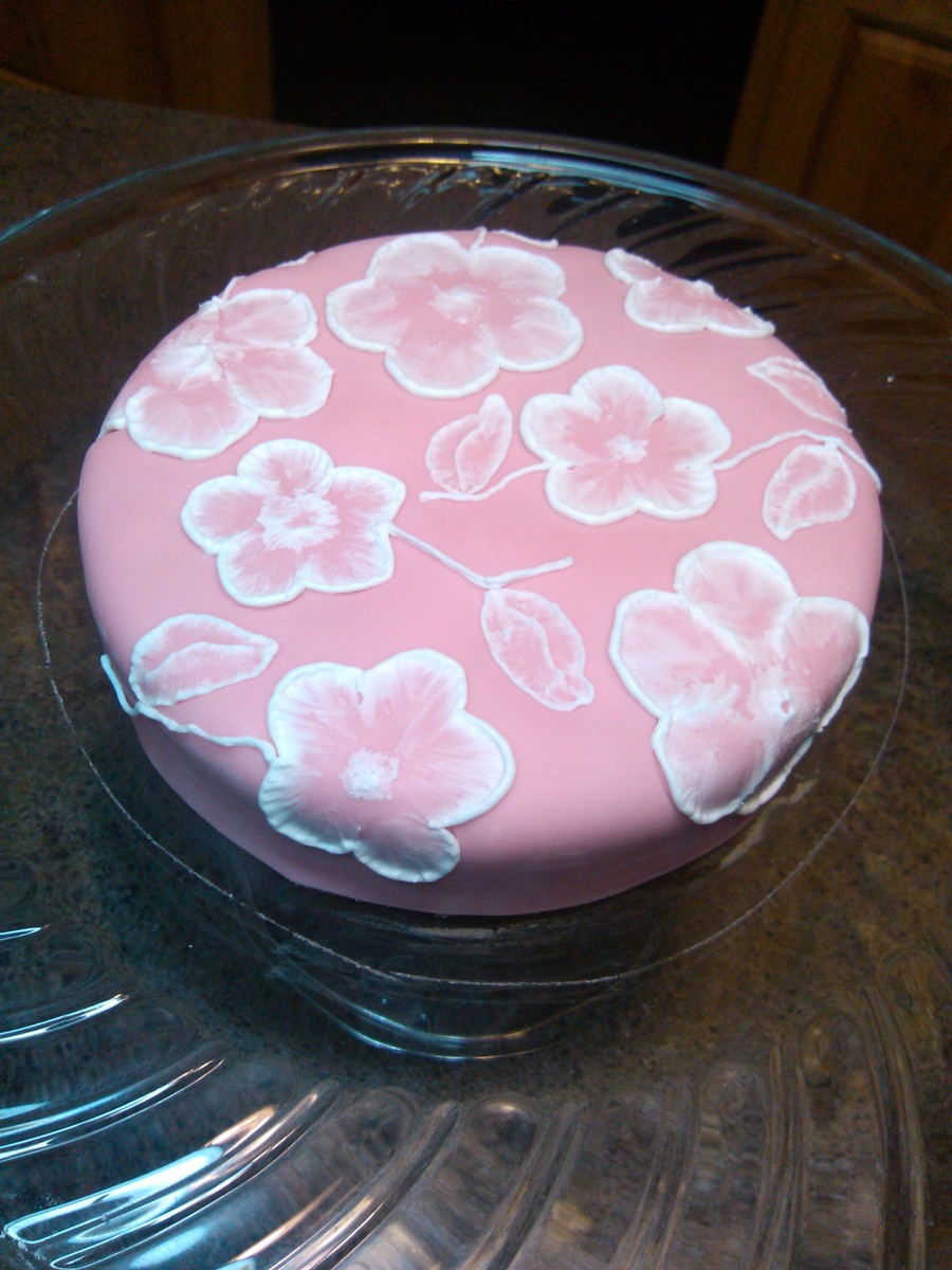 Brushed With Royal Icing - CakeCentral.com