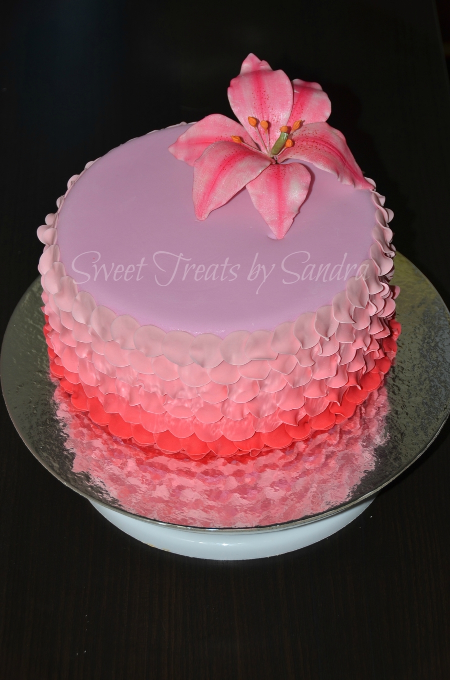 Petal Cake - CakeCentral.com