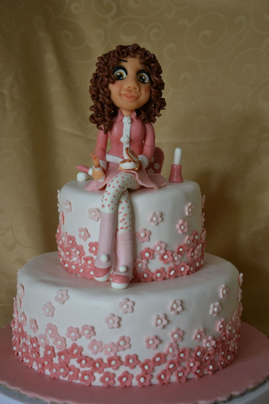 Girl Birthday Cake - CakeCentral.com