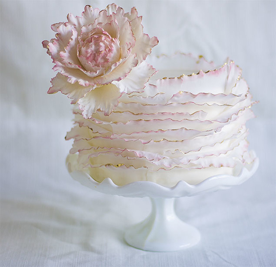 Frilly Cake - CakeCentral.com