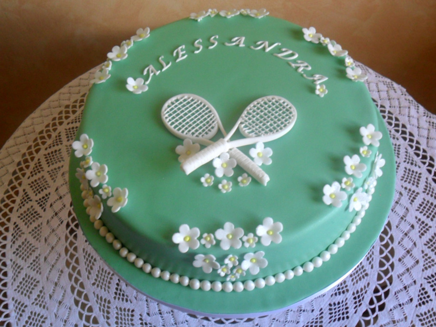 Tennis 2 - CakeCentral.com